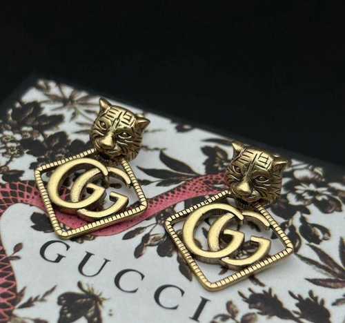 Серьги Gucci