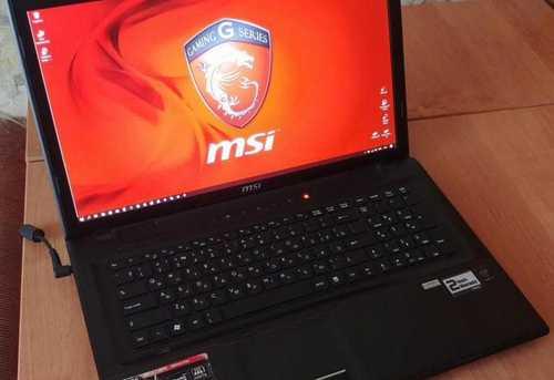 MSI Core i7- 5800MQ nvidia GT 750-16гб Full HD SSD