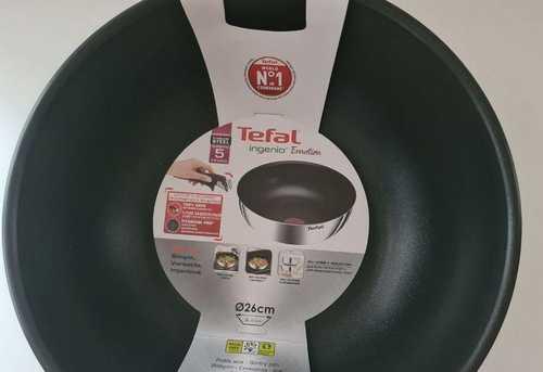 Сковорода ingenio tefal wok 26