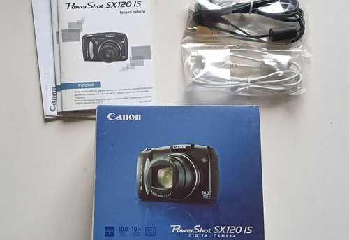 Canon SX120is + Комплект + Сумка