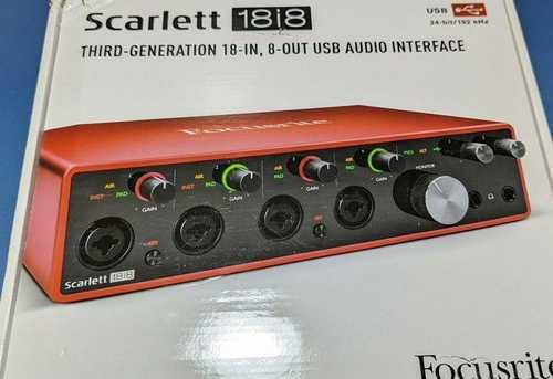 Focusrite scarlett 18i8