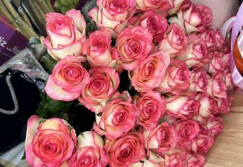 Розы 15 25 36 51 101 букет из роз доставка цветов