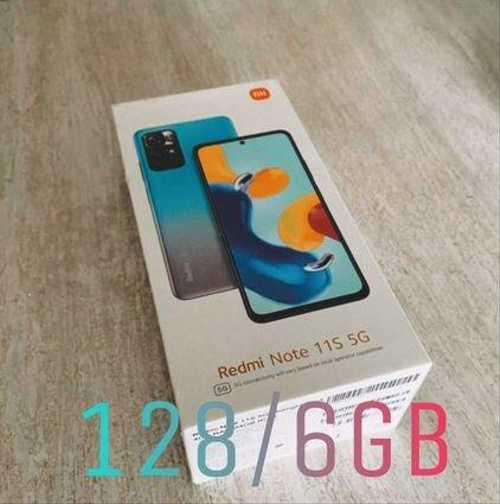 Новый телефон Xiaomi redmi note 11s 128/6 gb
