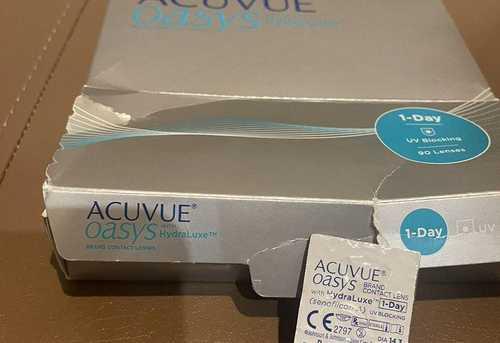 Линзы контактные acuvue oasys