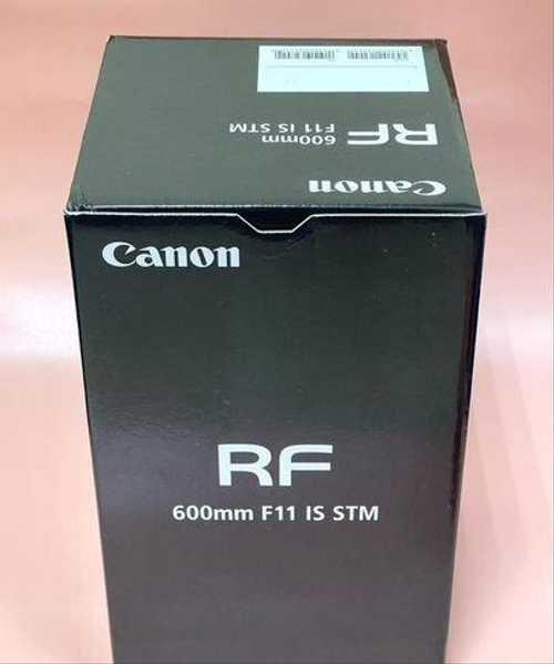 Canon RF 600mm f/11 IS STM Новый