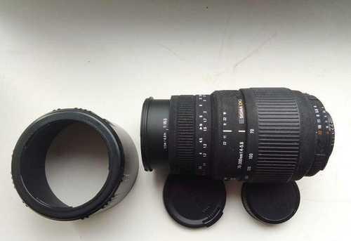 Объектив для Nikon - Sigma 70-300mm Macro