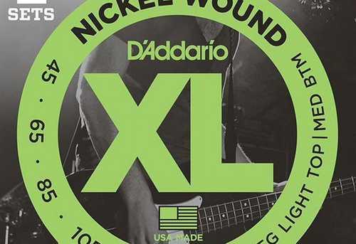 EXL165TP, 45-105, D'Addario 2 комплекта для баса