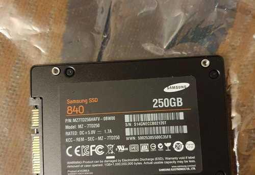 Жесткий диск ssd