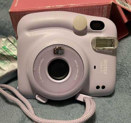 Фотоаппарат fujifilm instax mini 11 с картриджами