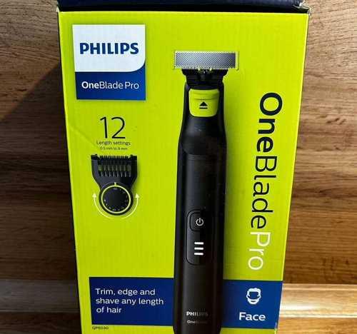 Триммер Philips QP6530/15 OneBlade Pro черный