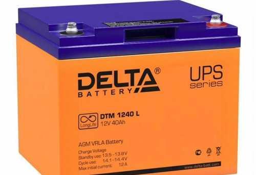 Батарея аккумуляторная Delta DTM 1240 L