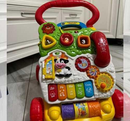 Каталка ходунки vtech 2 в 1