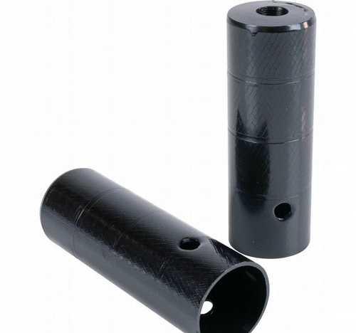 Пеги стальные под ось M14, 2 шт, черные STB16