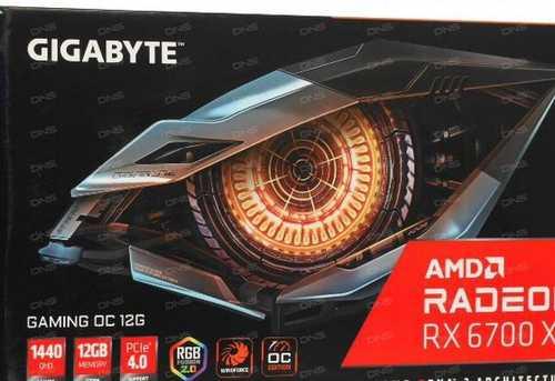 Видеокарта gigabyte AMD Radeon RX 6700 XT gaming O