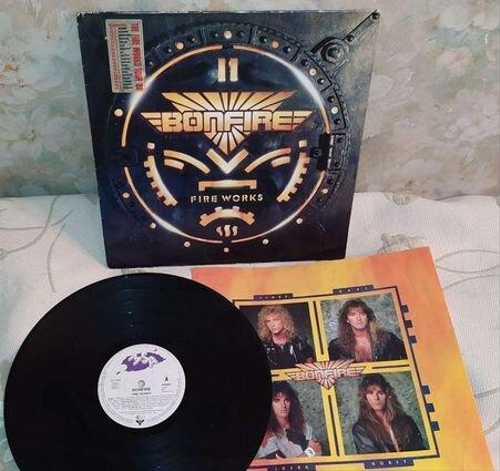 Bonfire Fire Works 1987 Пластинка LP