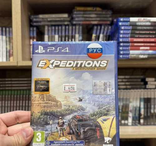 Expeditions: a MudRunner Game ps4 новый