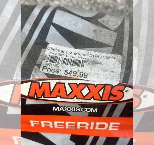 Покрышка maxxis 26x2.35 freeride Minion DHR