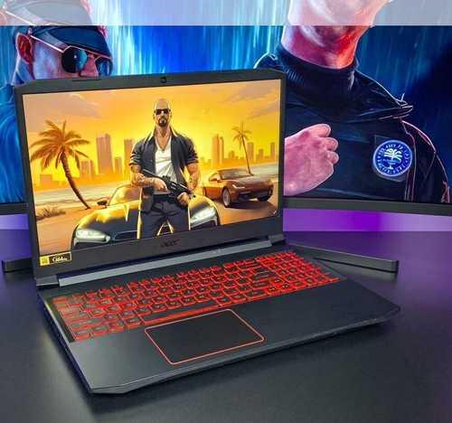 Игровой ноутбук Acer Nitro / RTX 3050 Ti / R5