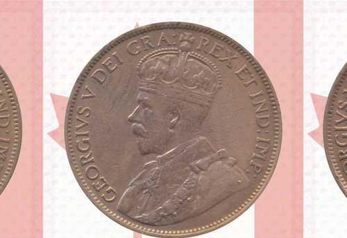 1 цент 1912, 1913, 1914 Канада