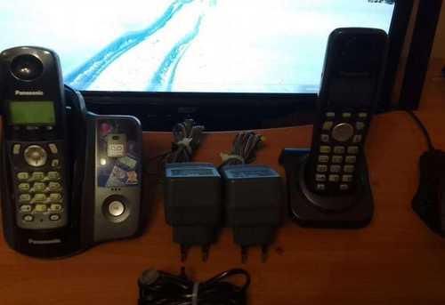 Телефон Panasonic и дополнительная трубка