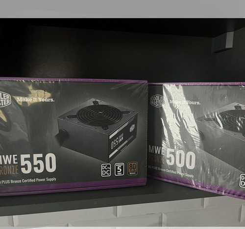 Блок питания Cooler Master 500W MWE Bronze V2