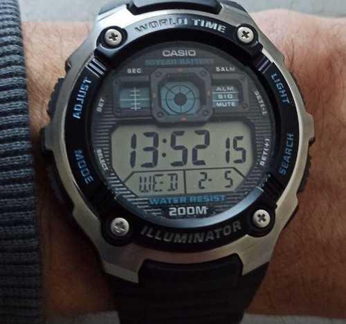 Мужские наручные часы casio AE 2000W1A