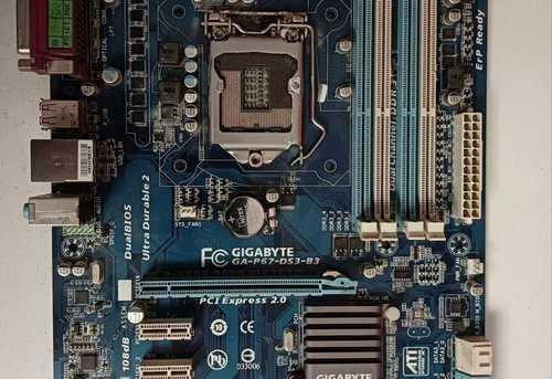 Материнская плата Gigabyte GA-P67-DS3-B3 LGA-1155