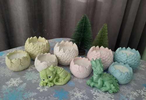 Свечи из кокосового воска
