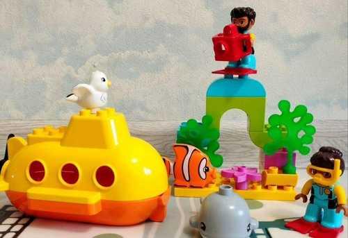 Lego duplo путешествие субмарины, 2+
