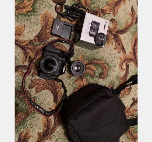 Canon 650d kit и 50 1.8 stm