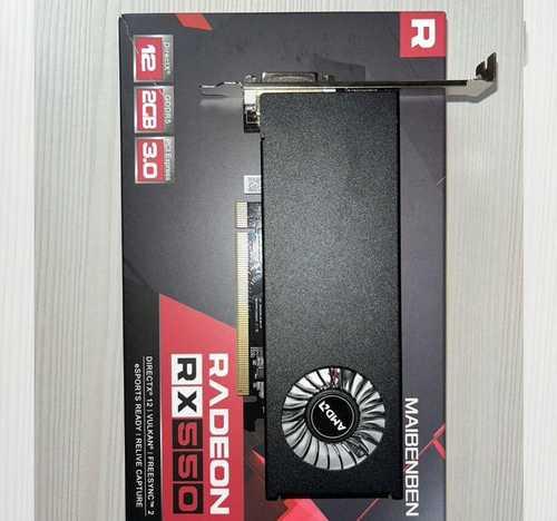 Видеокарта rx 550 2gb