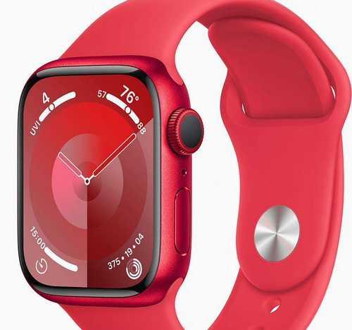 Смарт-часы Apple Watch Series 9, 41 мм Red Al Red