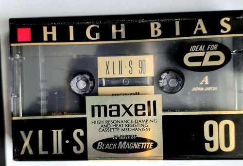Аудиокассета кассета Maxell II-S 90
