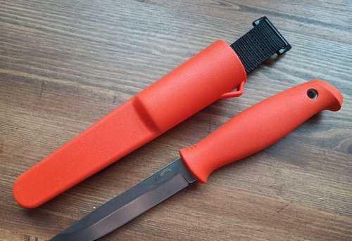 Нож фиксированный Кизляр РФ оранжевый