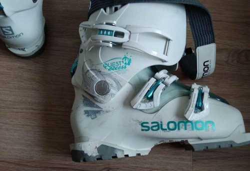 Горнолыжные ботинки Salomon разм 24