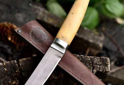 Нож охотничий Самурай малый. (Дамаск)