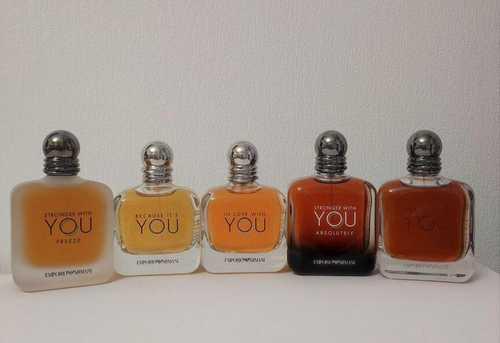 Emporio Armani stronger with you, because it's you