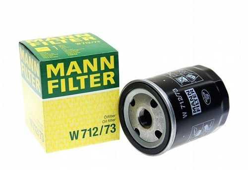 Фильтр масляный Mazda Mann W712/73