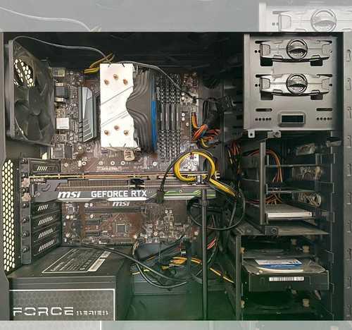 Игровой пк i5 9600k RTX 2080 32 gb 2666 ddr4