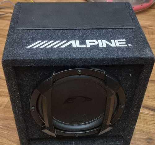 Активный сабвуфер alpine SWE 815