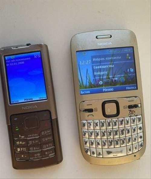 Телефон nokia c3 00 и 6500с