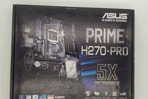 Asus prime H270-PRO Сокет 1151v1