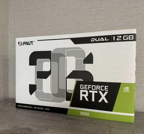 Видеокарта Palit nvidia GeForce RTX 3060 12 GB