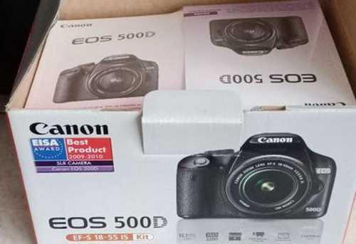 Цифровой фотоаппарат canon EOS 500D