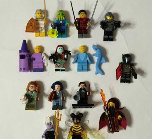 Lego minifigures, минифигурки