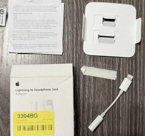 Переходник apple lightning на 3.5mm jack