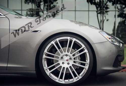 Кованые диски R21 на Maserati Ghibli