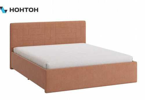 Кровать Лора 2 1.6 м персик
