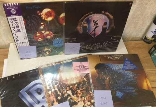 Винил Electric, DP, Alan Parsons, Styx первопрессы
