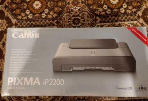 Цветной принтер Canon pixma ip 2200
